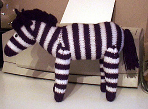 Ravelry: Zebra pattern by Kath Dalmeny