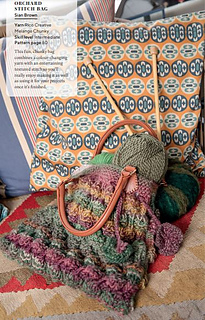 Ravelry: Orchard Stitch Bag pattern by Sian Brown Knitwear Design