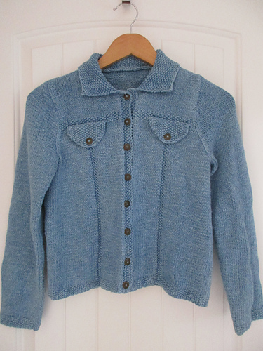 Ravelry: Denim Jacket pattern by Sian Brown Knitwear Design