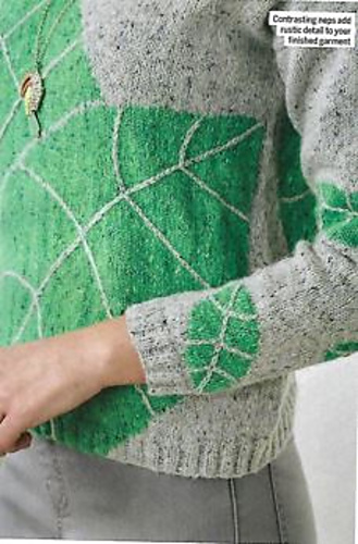 Ravelry: Leaf Jumper pattern by Sian Brown Knitwear Design