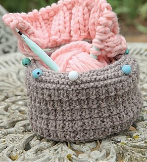 Ravelry: Ridged Rib Container pattern by Sian Brown Knitwear Design