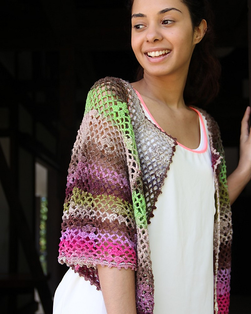Ravelry: YS-582 Crochet Jacket pattern by Eisaku Noro Design Team 野呂英作企画室
