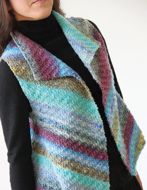 Ravelry: #30 Collared Vest pattern by Eisaku Noro Design Team 野呂英作企画室