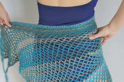 Ravelry: The Mandala Beach Wrap pattern by Kayla Norris