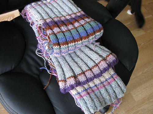 Ravelry: Silver birch scarf pattern by Sasha Kagan