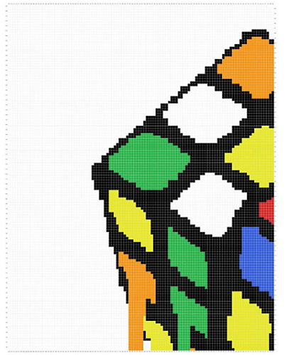 Ravelry: Dripping Rubik Cube pattern by karen slade