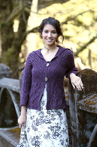 Ravelry: Calluna Cardigan pattern by Kerin Dimeler-Laurence