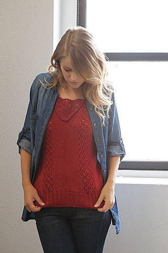 Ravelry: Penny Vest pattern by Kristen Jancuk