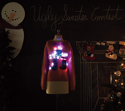 Ravelry: Mantle & Stockings Sweater pattern by Kim Cameron