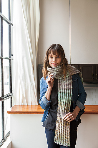 Ravelry: Slipped Rib Scarf pattern by Emily Guise