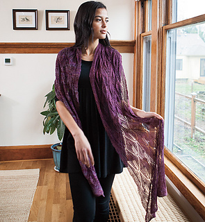 Ravelry: Candle Flame Shawl pattern by Debra Bright