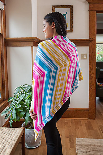Ravelry: Eclectic Electric Shawl pattern by Megan Dial