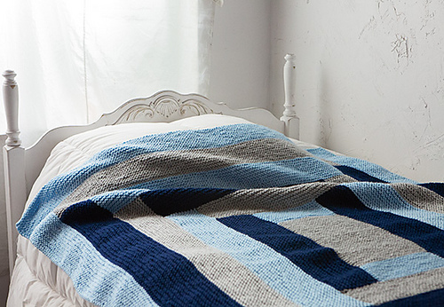 Ravelry: Log Cabin Throw pattern by Amy Polcyn