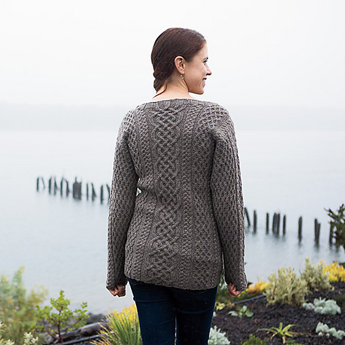 Ravelry: Plaiter Sweater pattern by Claire Slade