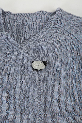 Ravelry: Sugar Cubes Wrap Jacket pattern by Cheryl Toy