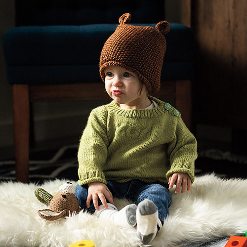 Ravelry: Bumpy Bear Hat pattern by Michele DuNaier