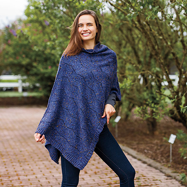 Ravelry: Midnight River Mantle pattern by Holli Yeoh