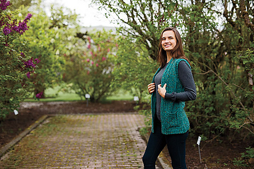 Ravelry: Waterfall Vest pattern by Cassie Castillo
