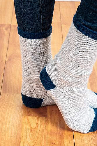 Ravelry: Simple Stripe Socks pattern by Emily Kintigh