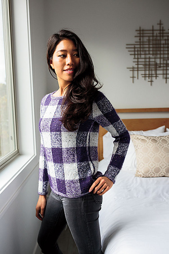 Ravelry: Double Checker Pullover pattern by Holli Yeoh