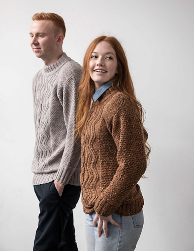 Ravelry: Slalom Pullover pattern by Anni Howard