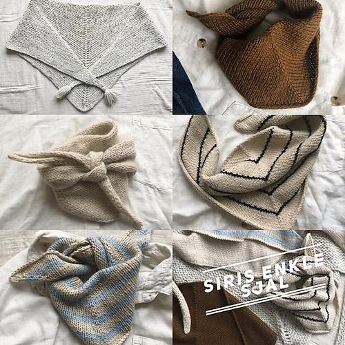 Ravelry: Siris Enkle Sjal pattern by Siri Nilsen