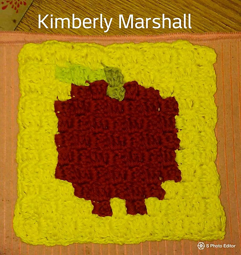 Ravelry: C2C Apple Washcloths pattern by Alexandra of EyeLoveKnots ...