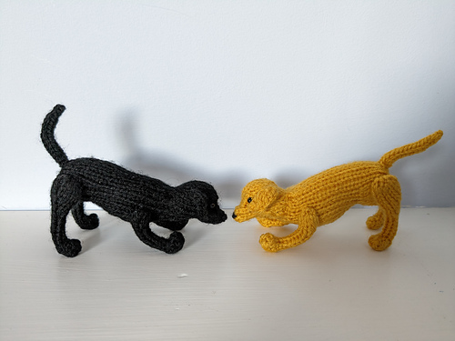 Ravelry: Mini Labrador Retriever pattern by Katie Durkin