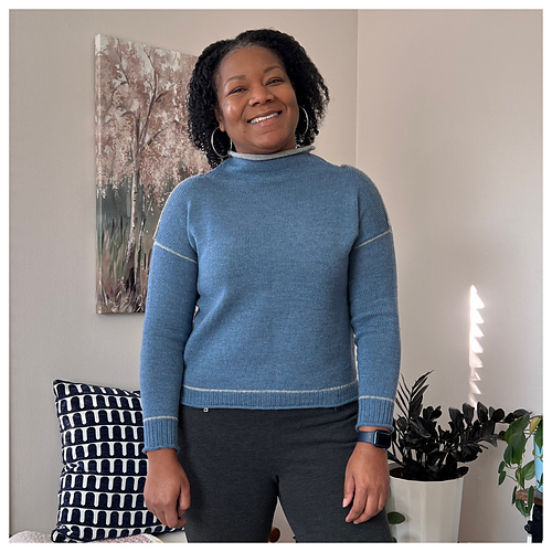 Ravelry: Striped Voronka Pullover pattern by Rebecca Yaker