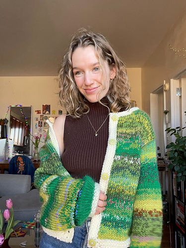 Ravelry: Karma Kardigan pattern by Rebecca Griffiths