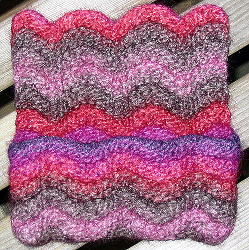Ravelry: Wavy Days Clutch pattern by Katherine Vaughan