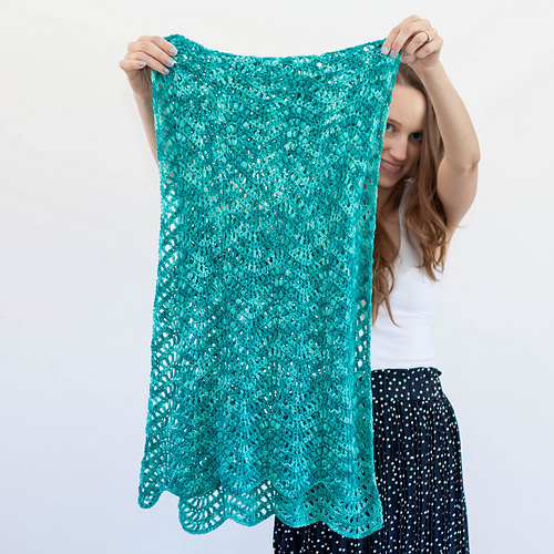 Ravelry: Juniper Wrap pattern by Katy Petersen