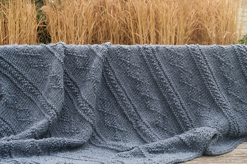 Ravelry: Hearthstone Blanket pattern by Knitting with Chopsticks