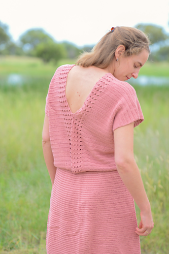 Ravelry: Cache Coeur Dress pattern by Knitting with Chopsticks