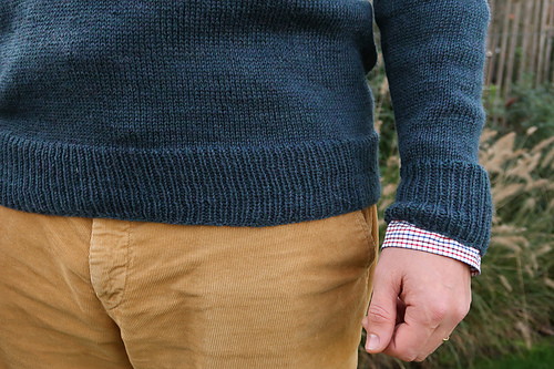 Ravelry: Arnaud Classic V Neck Men Sweater pattern by Knitting with ...