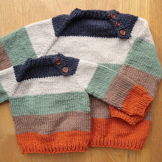Ravelry: Paint Colorblock Baby & Children Sweater pattern by Knitting ...