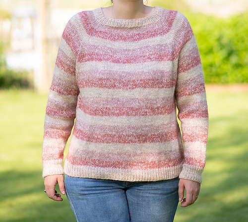 Ravelry: Adriana Striped Sweater pattern by Knitting with Chopsticks