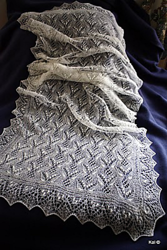 Ravelry: Kailill's Haapsalu sall Butterfly
