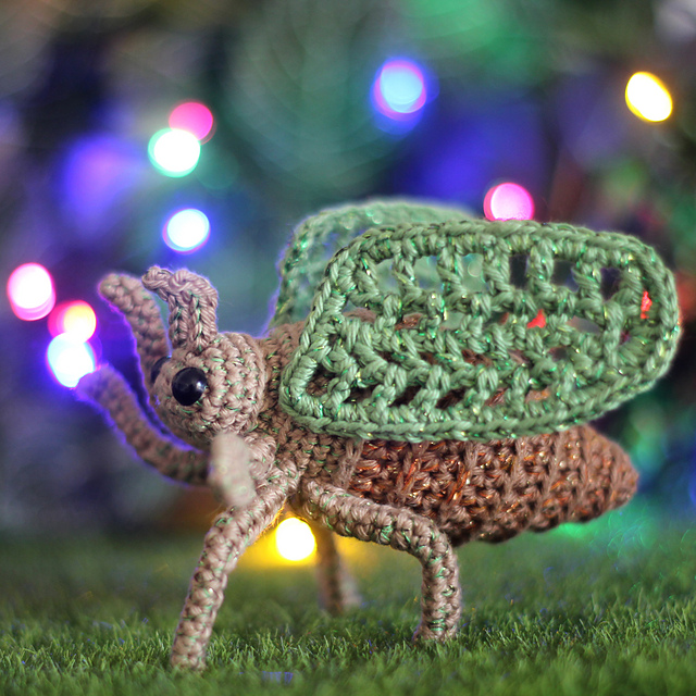 Ravelry: Dougal la cigale pattern by Kakotille Maillalenvers