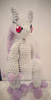 Ravelry: Mega Mewtwo Y pattern by BobaGum