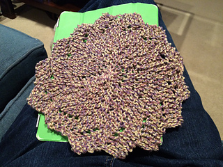 Ravelry: Kaliena's Pastel Clown Barf Wash Cloth