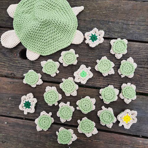 Ravelry: Tawnie Turtle Matching Game pattern by Katherine Rombold-Tarr