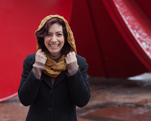 Ravelry: Diamonds Hood Cowl pattern by Kalliopi Aronis