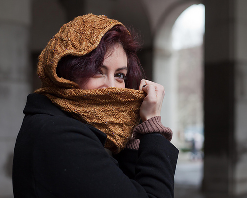 Ravelry: Diamonds Hood Cowl pattern by Kalliopi Aronis