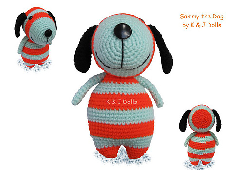 Ravelry: Sammy the Dog pattern by Sayjai Thawornsupacharoen