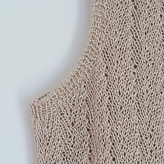 Ravelry: KarenFechter's Linen Herringbone Top