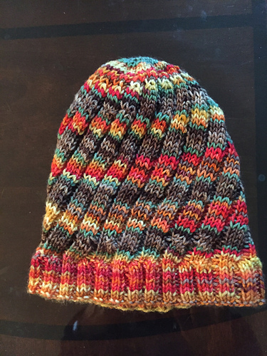 Ravelry: Checkerwork Hat pattern by Vexy