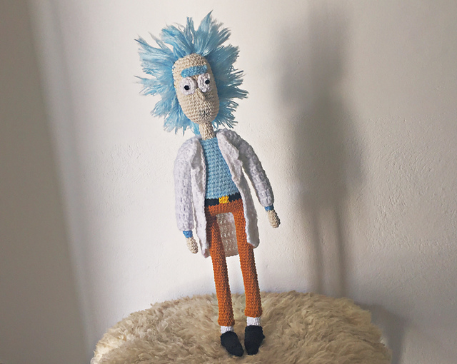 Ravelry: Rick Sanchez Rick and Morty pattern by Karina Reinoso