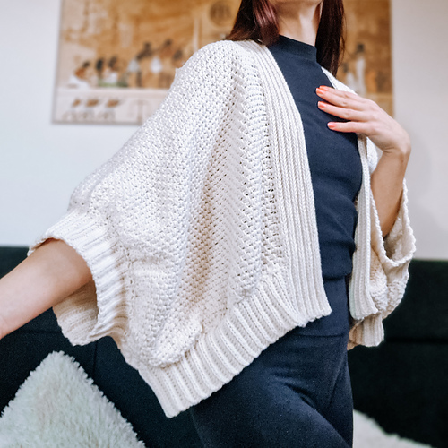 Ravelry: Cloud Cocoon Cardigan pattern by Karmen Režek
