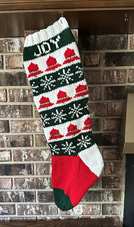 Ravelry: Christmas Bells Stocking pattern by Kathleen Horning
